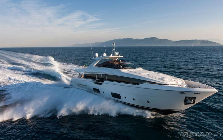 Ferretti 960: Improved Italian Design - AzureAzure.com