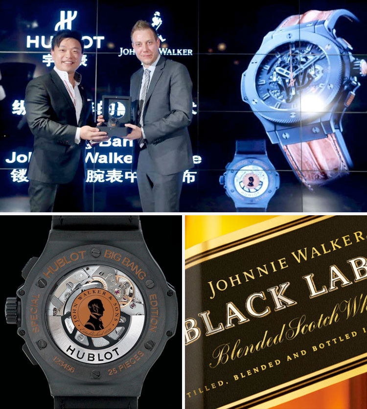 El reloj de Hublot ideado para los amantes del whisky Johnnie Walker ...