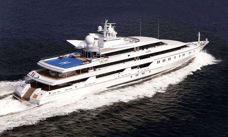 The Indian Empress, One Of The Largest Yachts In The World
