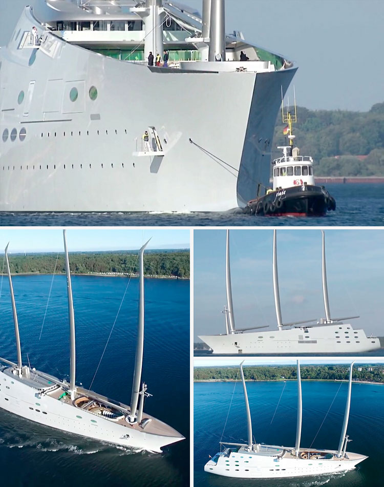 Sailing Yacht A: The World’s Largest And Most Sophisticated Sailboat ...
