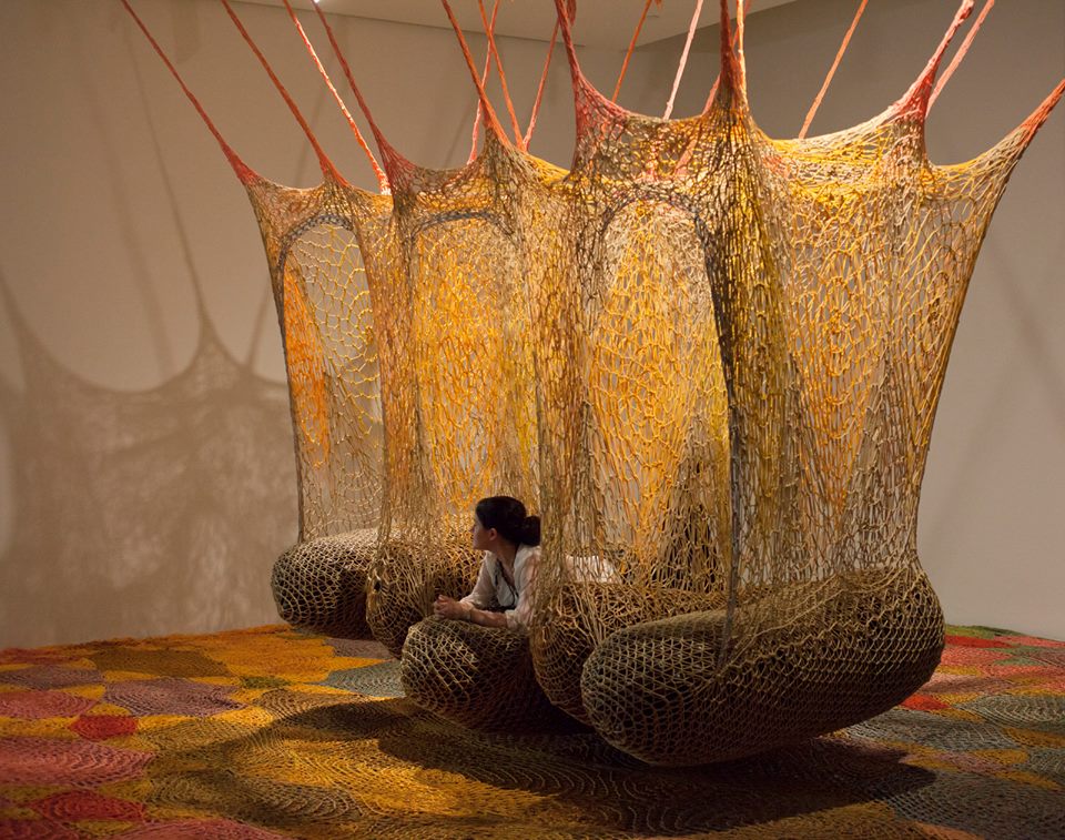 Ernesto Neto's 'Boa': The Magic of the Amazon Transferred to Netting ...