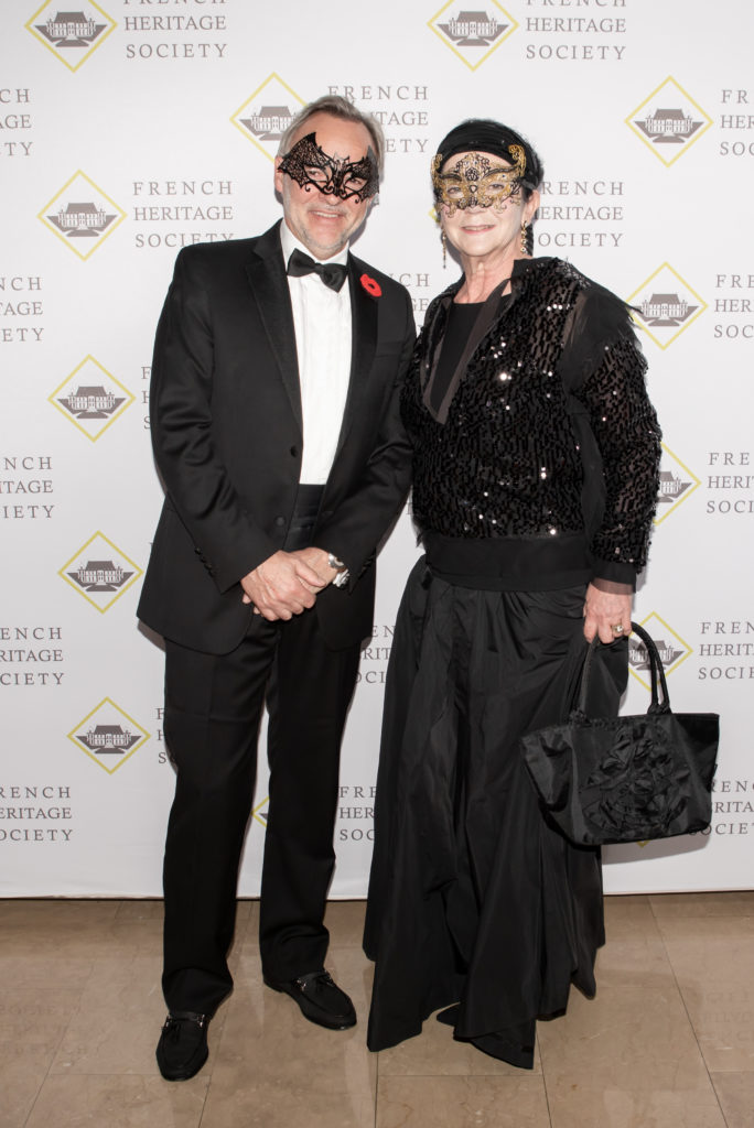 Gala Black and Orange Ball de la French Heritage Society en Nueva York